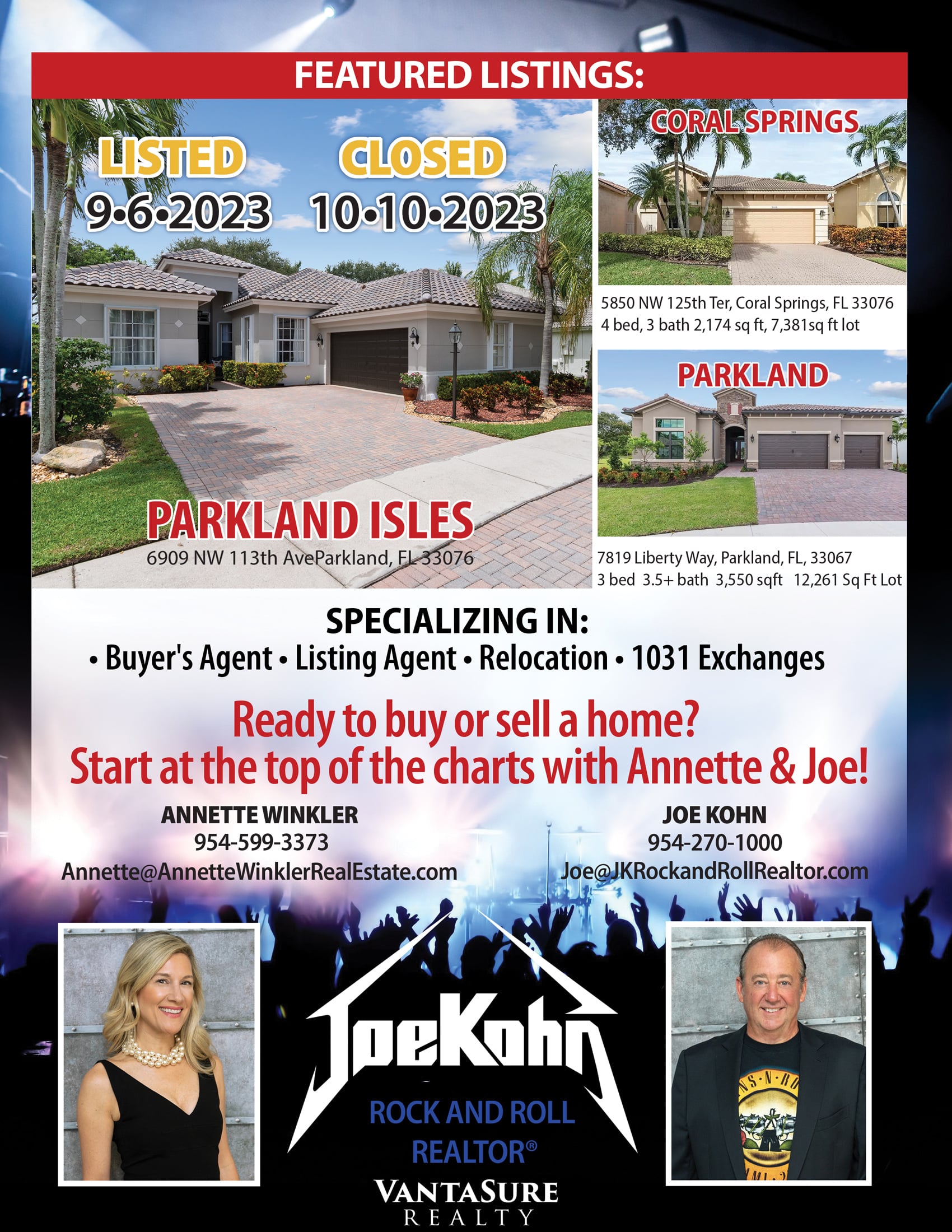 Joe Kohn Rock and Roll Realtor® - Spectator Magazine