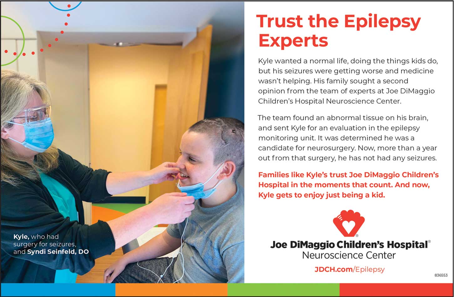 Cutting-Edge Pediatric Epilepsy Program with ROSA, Visualase, and iMRI